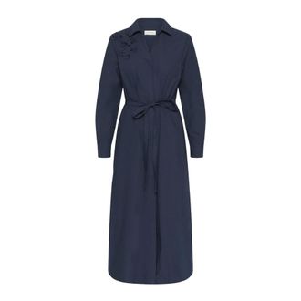 Cream Femme, Robes, Bleu, Taille: 38 FR Robes chemises