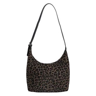 Generic Sac fourre-tout imprim&eacute; l&eacute;opard de grande capacit&eacute; pour femme, voyage, shopping et usage quotidien, marron, 13.78x8.66x5.12inch
