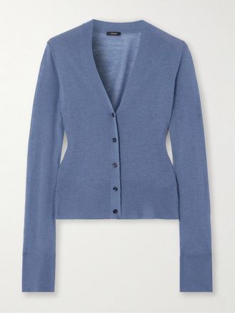 Joseph Cardigan En Cachemire - Bleu