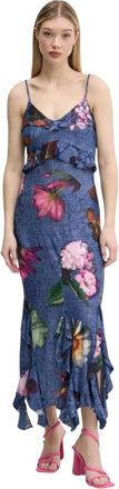 Desigual Damen, Kleider, Blau, MGr&ouml;&szlig;e
