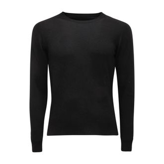 Daniele Fiesoli Wollpullover Made in Italy - - Knitwear - Herren - Schwarzk - S