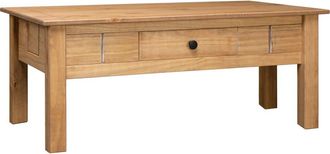 Festnight Couchtisch Wohnzimmertisch Beistelltisch Tisch Sofatisch f&uuml;r Schlafzimmer,Wohnzimmer 100 x 60 x 45 cm Massivholz Panama-Kiefer