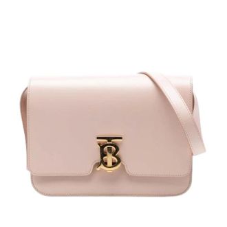 Burberry Sac bandouli&egrave;re en cuir Pre-owned - Femme - Pre-owned - Rose - Taille: ONE Size