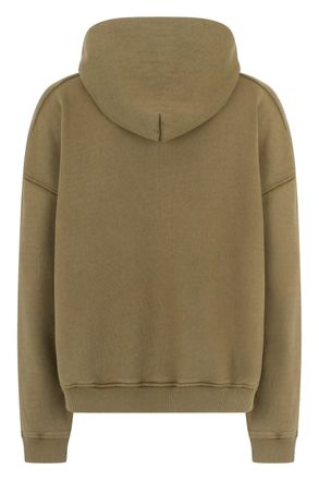 Represent Mens Hooded Sweatshirt Khaki Cotton Jumpers Sweater