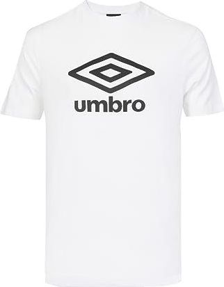 Umbro T-Shirt Coton Big Logo Homme, T-Shirt, Blanc 19h, 2XL