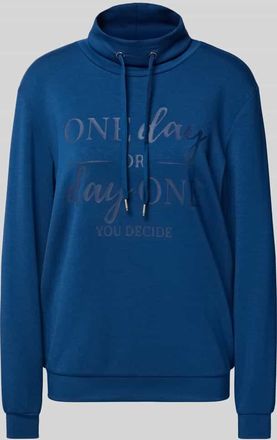 Soyaconcept Sweatshirt mit Stehkragen und Tunnelzug Modell BANU