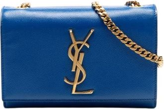 Saint Laurent Pre-owned Kate Crossbody Bag - Femme - Pre-owned - Bleu - Taille: ONE Size