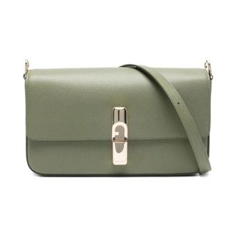 Furla Femme, Sacs, Vert, Taille: ONE Size Cross Body Bag