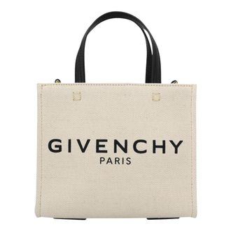 Givenchy Mini Shopping Canvas Handtasche - - Bags - Damen - Wei&szlig; - ONE SIZE