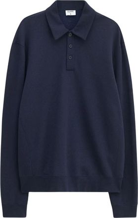 Filippa K Homme, Sweatshirts et sweats &agrave; capuche, Bleu, Taille: XL Polo SweaT-shirt