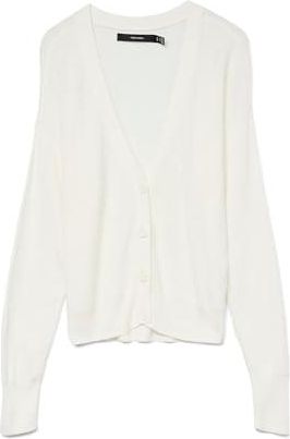 Vero Moda Cardigan VMNEWLEXSUN Cardigans en Maille Snow White XL Snow White XL