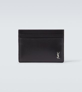 Saint Laurent Kartenetui aus Leder