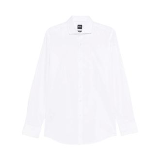 HUGO BOSS Homme, Chemises, Blanc, Taille: L H-Hank Shirt