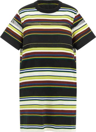 sacai Robe Au Genou - Multicolore