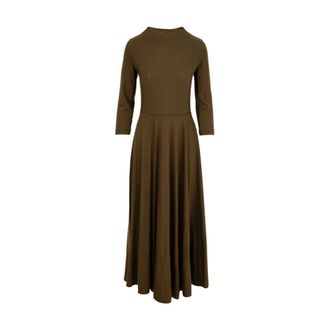 Aspesi Maxikleid - - Dresses - Damen - Gr&uuml;n - XS