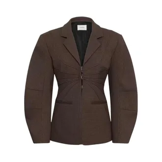 Gestuz Lamia Blazer - - Jackets - Damen - Braun - XL