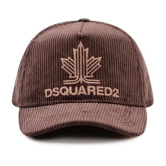 Dsquared2 Baseball Cap Velluto - - Accessories - Herren - Braun - ONE SIZE