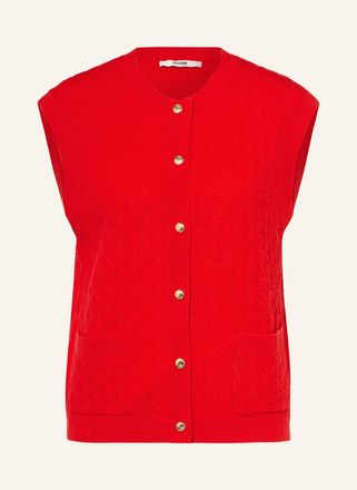 Maje Strickweste rot