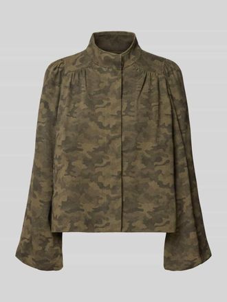 Neo Noir Jacke mit Camouflage-Muster Modell Tirsa