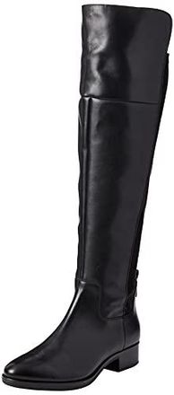 Geox Femme D Felicity E Bottes, Black, 37 EU