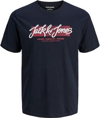 Jack & Jones Jjurban Tee SS Crew Neck, Sky Captain, L