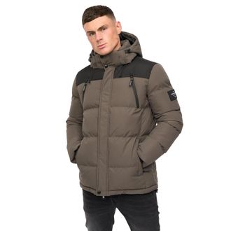 Crosshatch Menray Jacke f&uuml;r Herren (Oliv)
