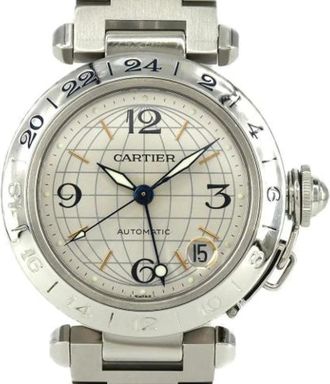 Cartier Montre vintage Pre-owned - Femme - Pre-owned - Blanc - Taille: ONE Size