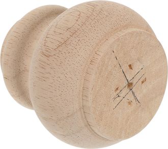 Holibanna KOMBIUDA Runde Sofabeine aus Massivholz 8X8cm Französische Dekorative Möbelbeine für Couchtische Beistelltische und Vintage Bänke Ersatz Holzfüße für 