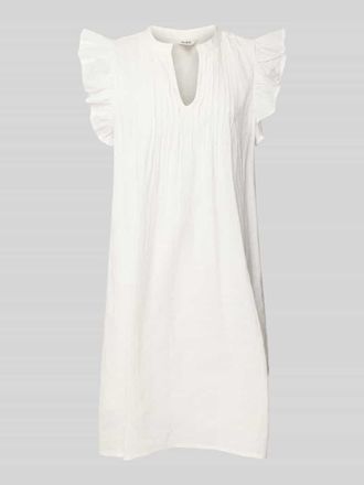 Mbym Knielanges Kleid mit Volants Modell Gemala