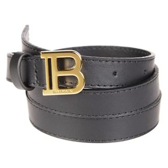 Balmain Cintura Logo Oro - unisex - Accessoires - Noir - Taille: 2XL