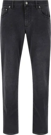Dolce & Gabbana Jean Droit - Noir