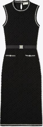 Tory Burch Damen &Auml;rmelloses Pointelle-Strickkleid aus Baumwolle