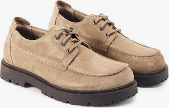 Birkenstock Derbies en cuir su&eacute;d&eacute;