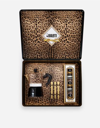 Dolce & Gabbana Moka Box Medium + 3 Porcelain Cups & 3 Gold Stir Sticks Bialetti - Accessoires Multicolor Onesize