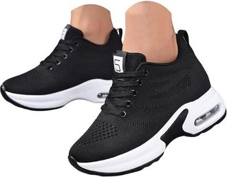 Generic Baskets orthopédiques pour femme - Chaussures de course épaisses à coussin dair - Chaussures de sport athlétiques légères pour le tennis et la marche 