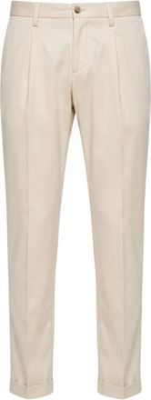 Baldinini Anzughose mit B&uuml;gelfalte - - Trousers - Herren - Beige - M