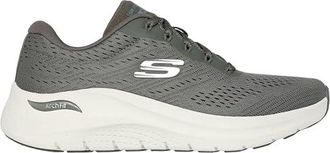 Skechers Femme Arch FIT 2.0 BIG League Basket, Vert Olive, 37 EU Large