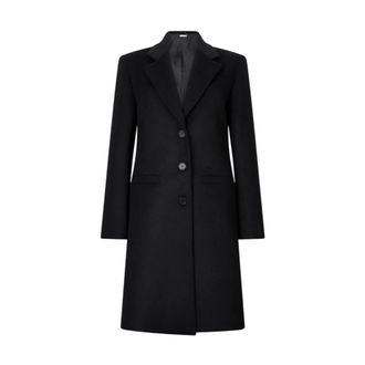 Liu Jo Wollmantel - - Coats - Damen - Schwarzk - 2XL
