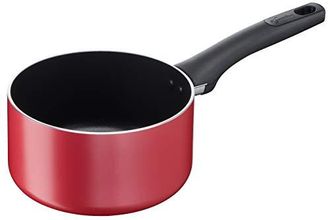 Lagostina Cuisine méditerranéenne Casserole fond antiadhésive en aluminium Ø 18 cm, avec indicateur de cuisson thermo-Signal, poignée ergonomique en Bakelite