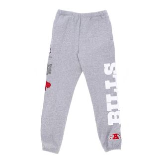 Mitchell & Ness NFL Team Origins Fleece Hose - - Trousers - Herren - Grau - M
