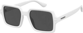 Havaianas unisex, Accessoires, Blanc, Taille: ONE Size Rubber Frame Lunettes de soleil