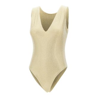 Twentyfourhaitch Femme, Tops, Jaune, Taille: 40 FR New Urano Bodysuit