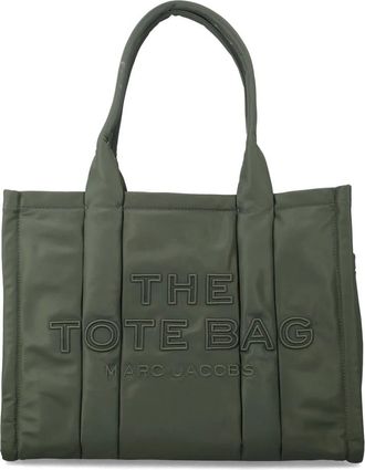 Marc Jacobs Femme, Sacs, Vert, Taille: ONE Size Puffy Nylon Large Tote