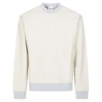 Arte Homme, Sweatshirts et sweats &agrave; capuche, Gris, Taille: XL Reversible Label Crewneck