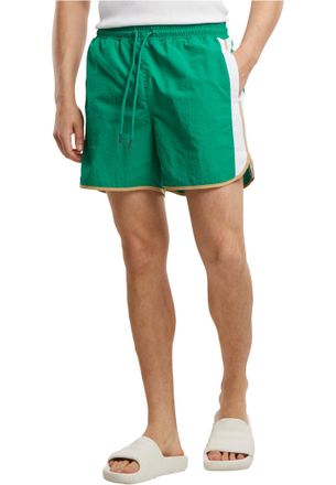 Urban Classics Herren Badehose Retro Look Swim Shorts, Badeshorts im Retro-Look f&uuml;r Herren, schnelltrockend, Gr&ouml;&szlig;en S - 5XL