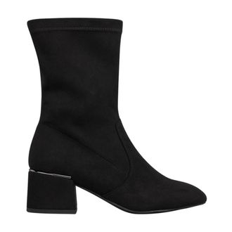 Alma En Pena Enge Stiefel mit Abs&auml;tzen - - Shoes - Damen - Schwarzk - 38 EU