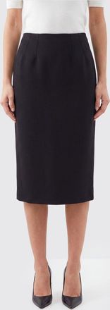 Dolce & Gabbana Jupe crayon midi taille haute en cr&ecirc;pe de laine coupe slim