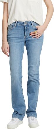 Cross Jeans Damen Jeans Lauren - Bootcut - Blau - Light Blue W27-W34 Stretch, Größe:29W / 30L, Farbe:Light Blue 024