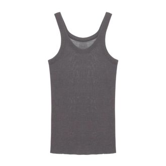 Quira Tank Top - - Tops - Damen - Braun - S