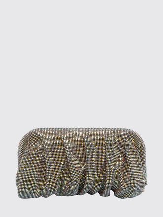 Benedetta Bruzziches Pochette drap&eacute;e Venus La Grande avec strass sertis